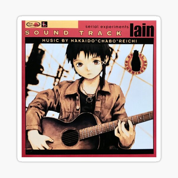 "Serial Experiments Lain Soundtrack" Sticker for Sale by slowrotation ...