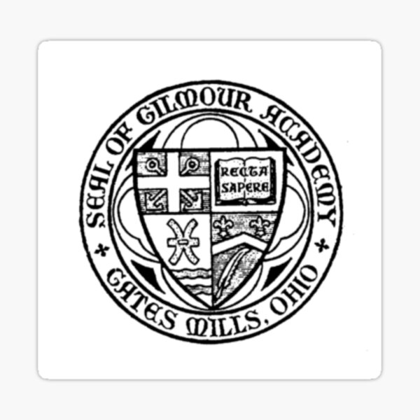 "GILMOUR ACADEMY 63" Sticker for Sale by Original1977 | Redbubble
