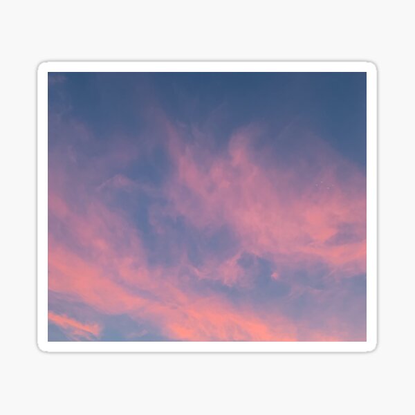 "Pink Clouds" Sticker for Sale by sunflowervol94 | Redbubble