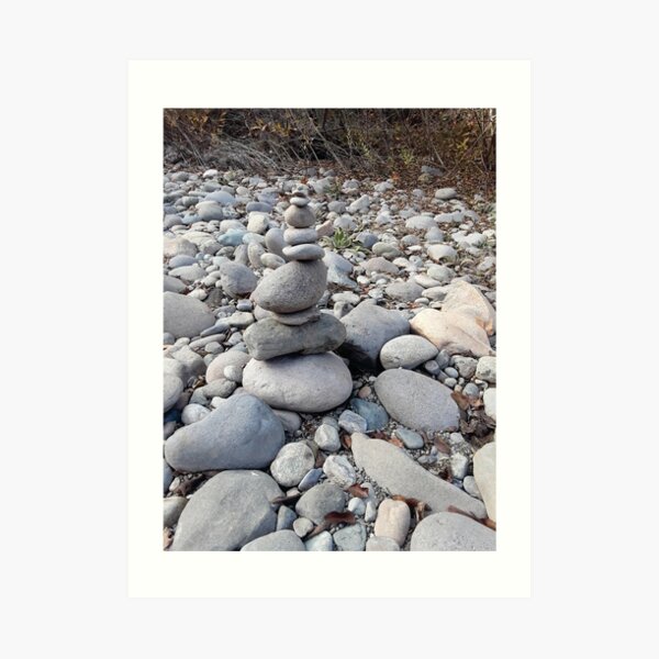 Rock Cairn Art Prints | Redbubble