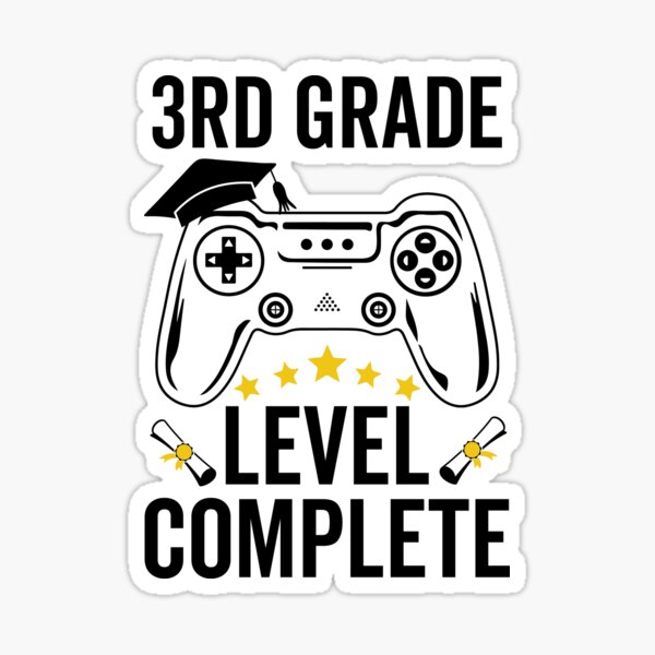 "3rd Grade Level Complete Gamer Graduation Class of 2021 Third Grade ...