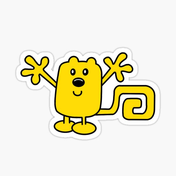 "Wow Wow Wubbzy" Sticker for Sale by emmam100 | Redbubble
