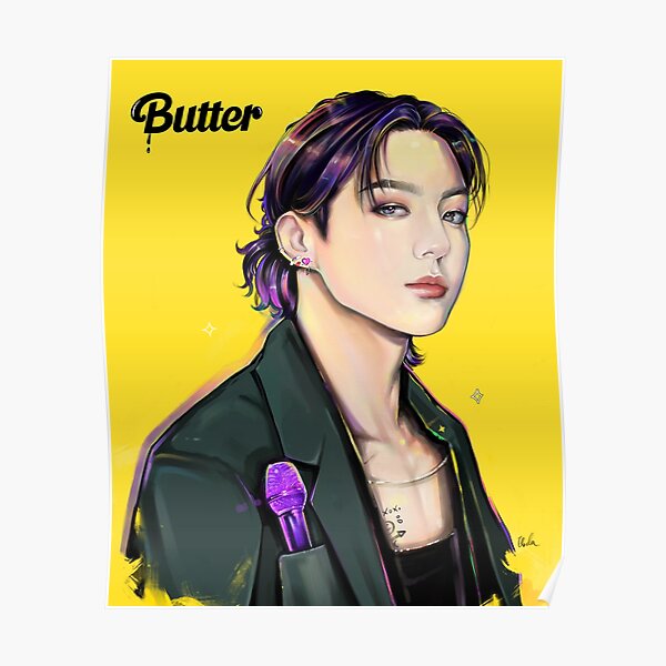 "jk butter" Poster by Hodabtsart | Redbubble