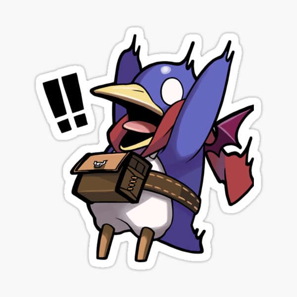 "Disgaea Prinny Surprise" Sticker for Sale by CassidyCreates | Redbubble