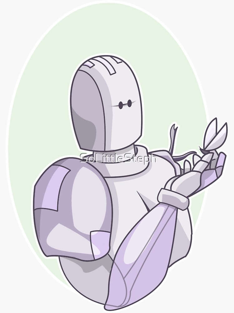 "Meep butterfly friend robot cute character sticker " Sticker for Sale ...