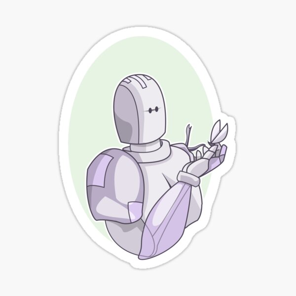 "Meep butterfly friend robot cute character sticker " Sticker for Sale ...