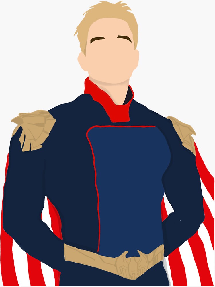 "Homelander" Sticker by Merche2603 | Redbubble
