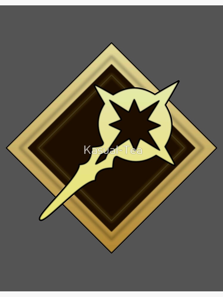 "Caster Class, Fate/Type Moon" Poster for Sale by Kasual-Tea | Redbubble