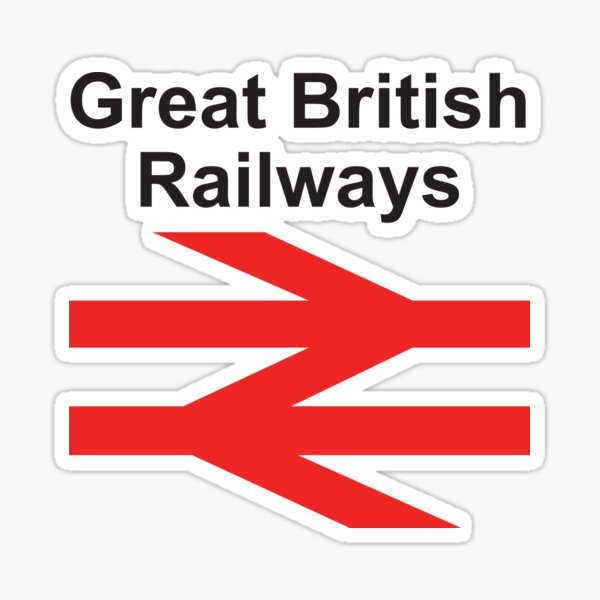 "Great British Railways" Sticker for Sale by dowjones2348 | Redbubble