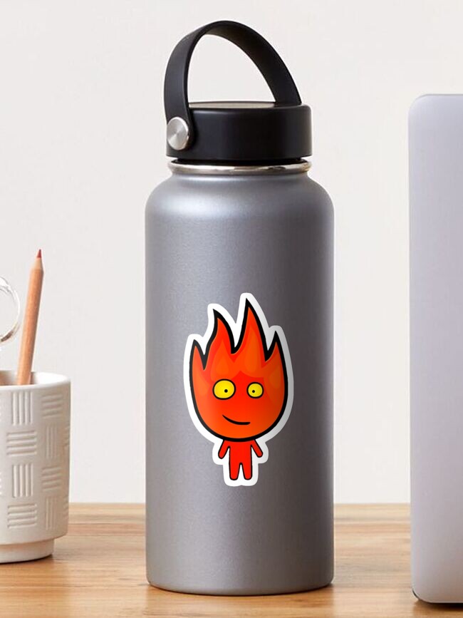 "Fireboy" Sticker by vickysedral | Redbubble