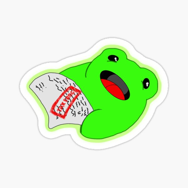 "Tax Frog" Sticker for Sale by TheWitchCraft | Redbubble