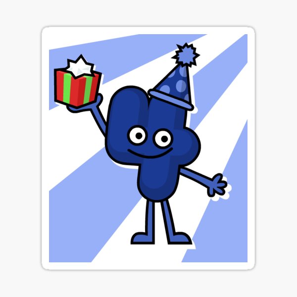"bfb four happy birthday" Sticker for Sale by billyandgraham | Redbubble