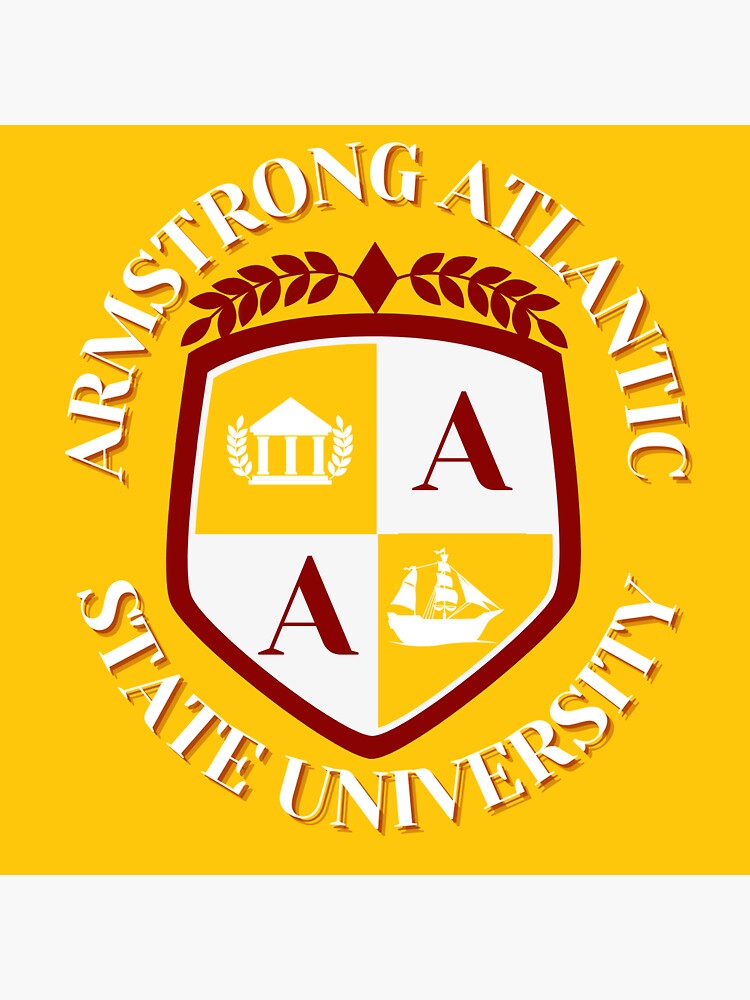 "Armstrong Atlantic State University crest" Sticker for Sale by ...
