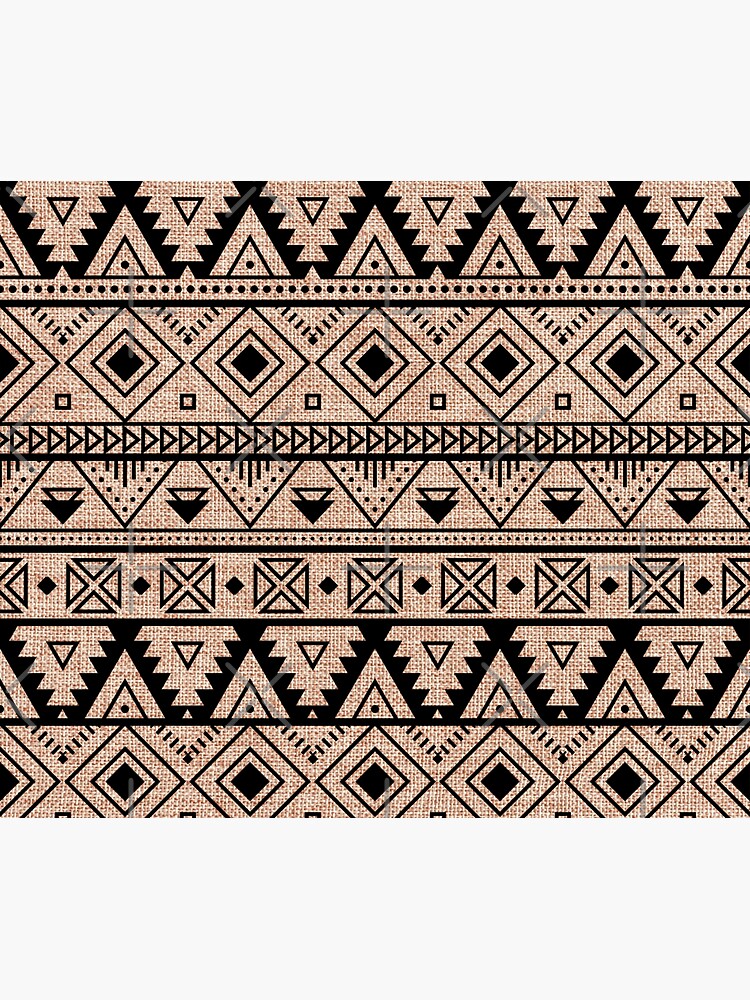 "Multi-Pattern Afri-Aztec Fabric Textured Effect Boho Aesthetics [#205 ...