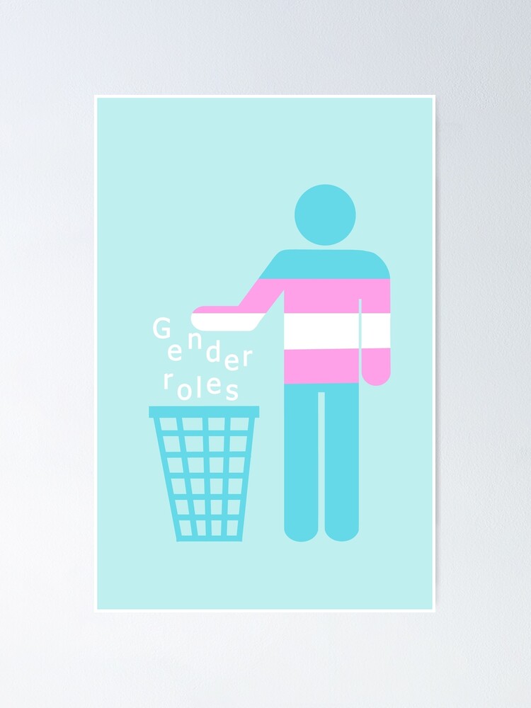 "Gender roles" Poster by Byrnsey | Redbubble