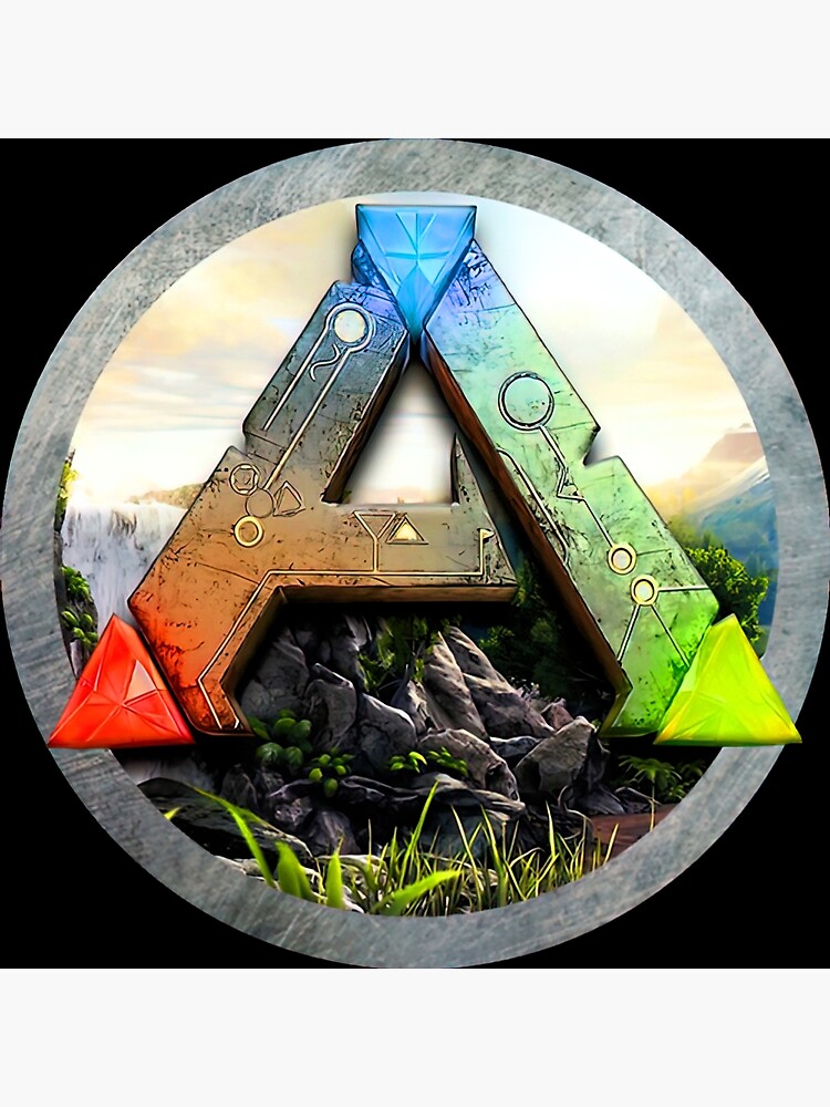 "ARK METAL LOGO" Poster by arjunbarrett | Redbubble
