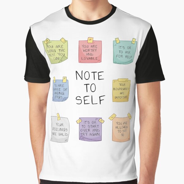 "Note to Self, Mental Health, Self-Love, Self-Care, Self Kindness, Self ...