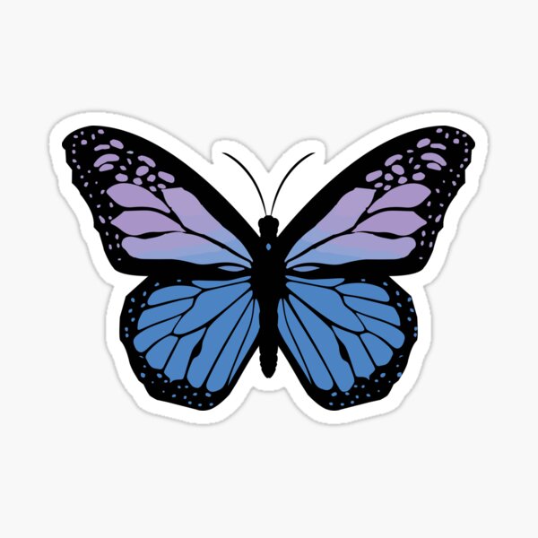 "Butterfly Sticker, Waterproof , Nature Sticker , Save the Monarchs ...