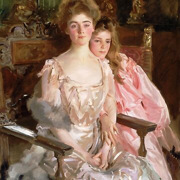 "Mrs. Fiske Warren (Gretchen Osgood) And Her Daughter Rachel (1903) By ...