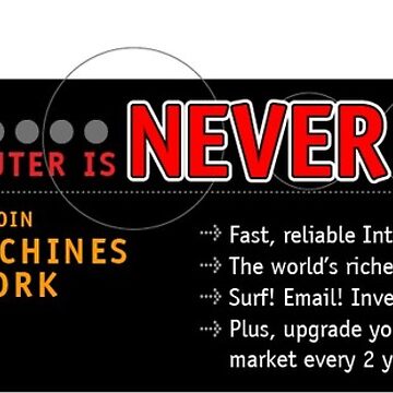 "NEVER OBSOLETE" Sticker for Sale by ArtGoblinAsh | Redbubble