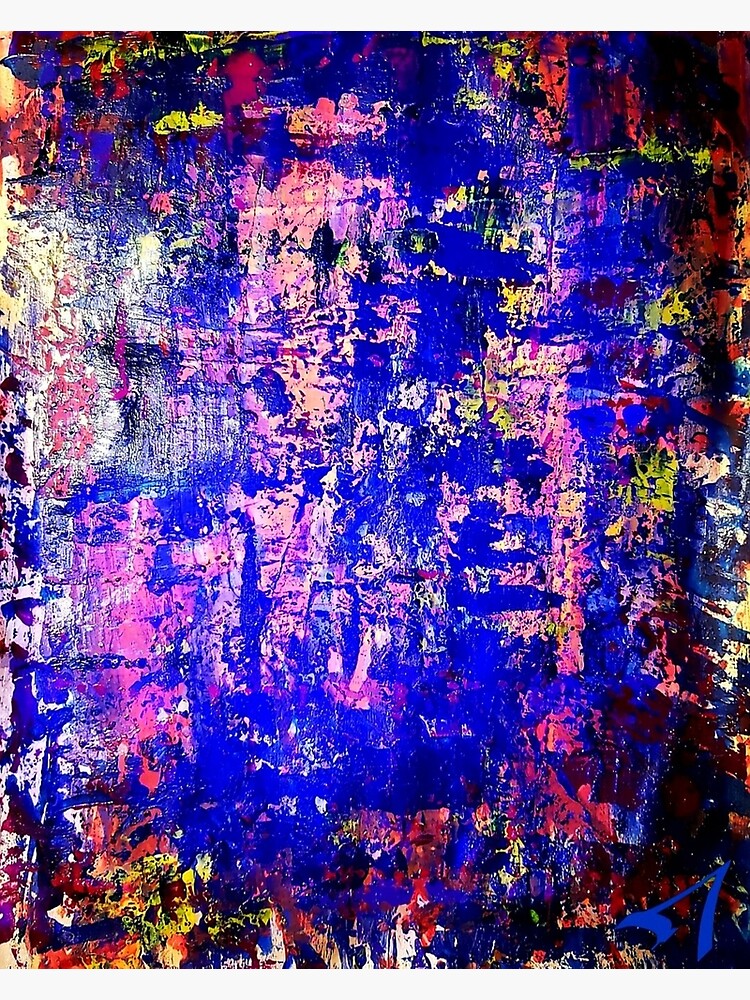 "Android Streaming Consciousness, 2021" Poster for Sale by FarawayBlue ...