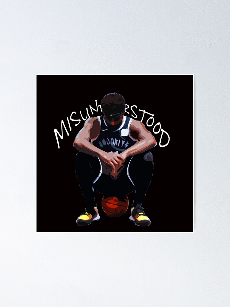 "Kyrie Irving - Misunderstood" Poster by AYA-Design | Redbubble