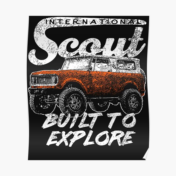 International Harvester Scout Posters | Redbubble