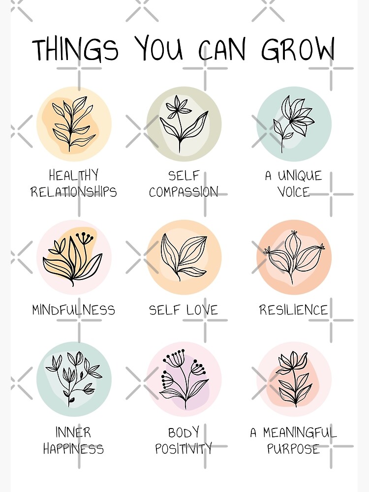 "Grow, Self Growth, Self Development, Mental Health, Compassion ...