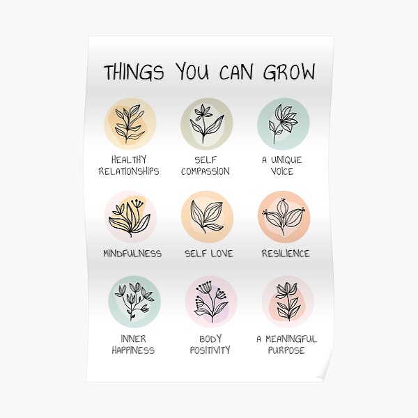 "Grow, Self Growth, Self Development, Mental Health, Compassion ...