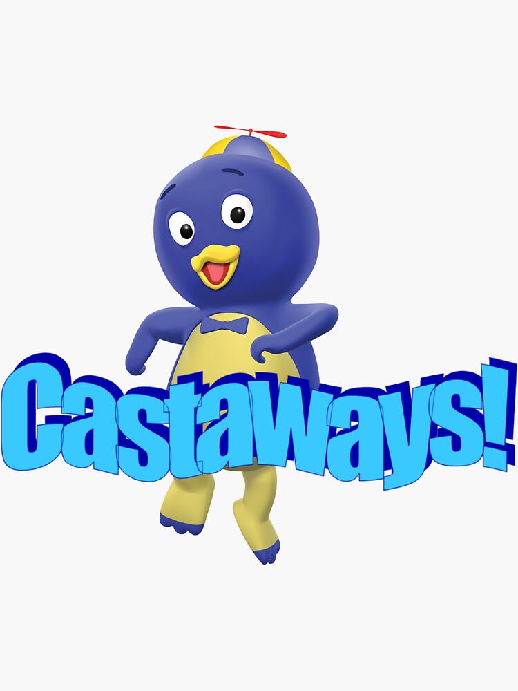 "Castaways Pablo Backyardigans" Sticker for Sale by GenZ-Store | Redbubble