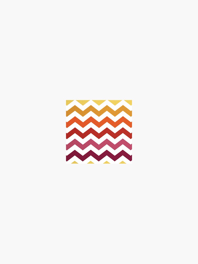 "Zig Zag" Sticker for Sale by raychler-r | Redbubble