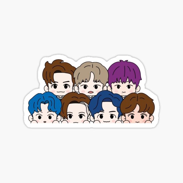 "7Dream Dream Character NCT Cafe 7 Dream" Sticker for Sale by ...