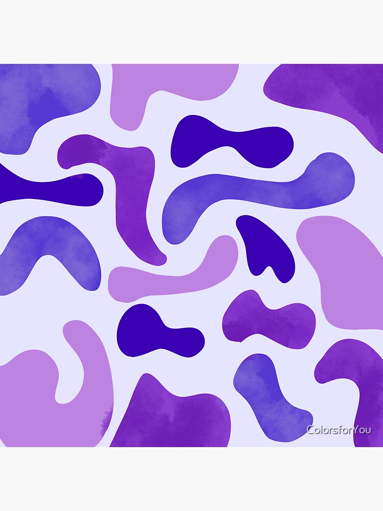 "Purple Storm" Sticker for Sale by ColorsforYou | Redbubble
