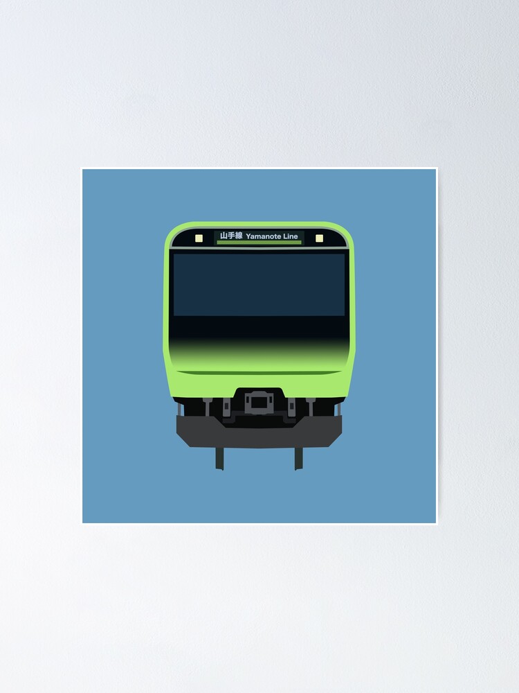 "Yamanote Line, E235 Series train - Tokyo, Japan" Poster by JonesyDave ...
