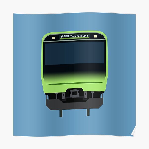 "Yamanote Line, E235 Series train - Tokyo, Japan" Poster by JonesyDave ...