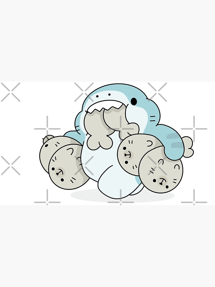 "Samezu Eating Seals" Poster for Sale by yktv-kloi | Redbubble