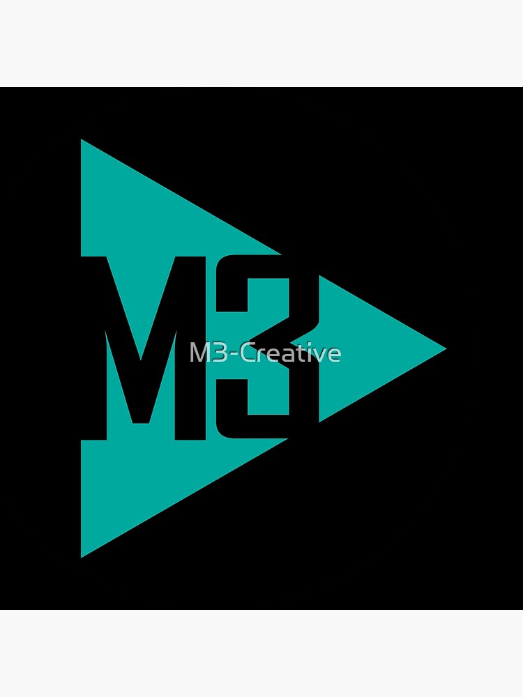 "M3 Creative Logo" Photographic Print for Sale by M3-Creative | Redbubble