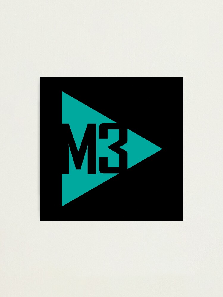 "M3 Creative Logo" Photographic Print for Sale by M3-Creative | Redbubble