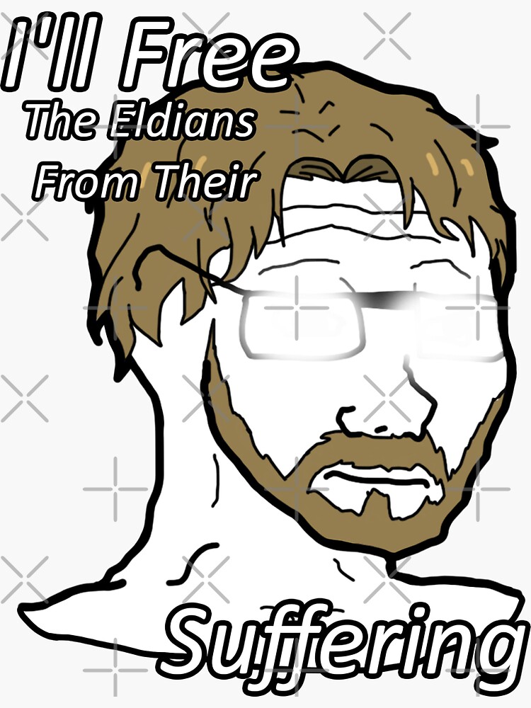 "zeke yeager meme - attack on titan" Sticker for Sale by katsukijoestar ...