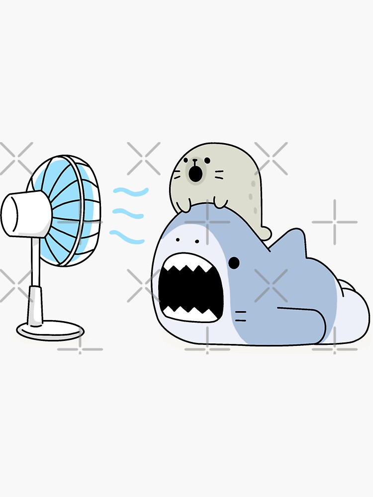 "Samezu Cool Air" Sticker for Sale by yktv-kloi | Redbubble