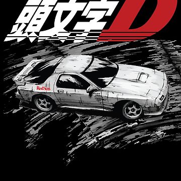 "Initial D FC RX7 Drifting - Ryosuke Takahashi RedSuns " iPhone Case ...