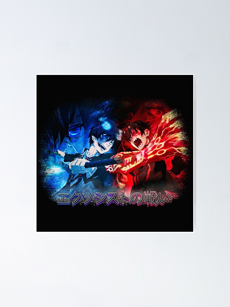 Póster «Batalla de exorcistas - Rin Okumura x Rokuro Enmado» de ...