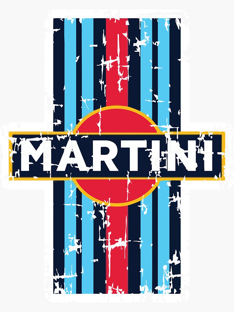 "TOP Racing Team - Martini Racing Retro" Sticker for Sale by ...