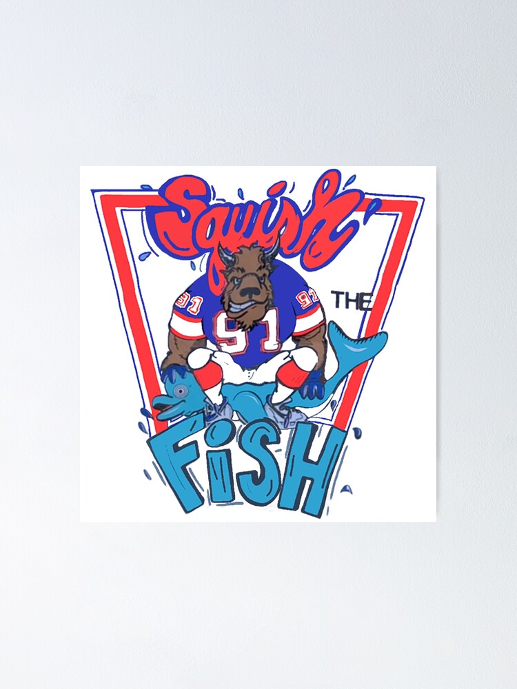 "Squish the Fish II T-Shirt" Poster for Sale by churchon006 | Redbubble