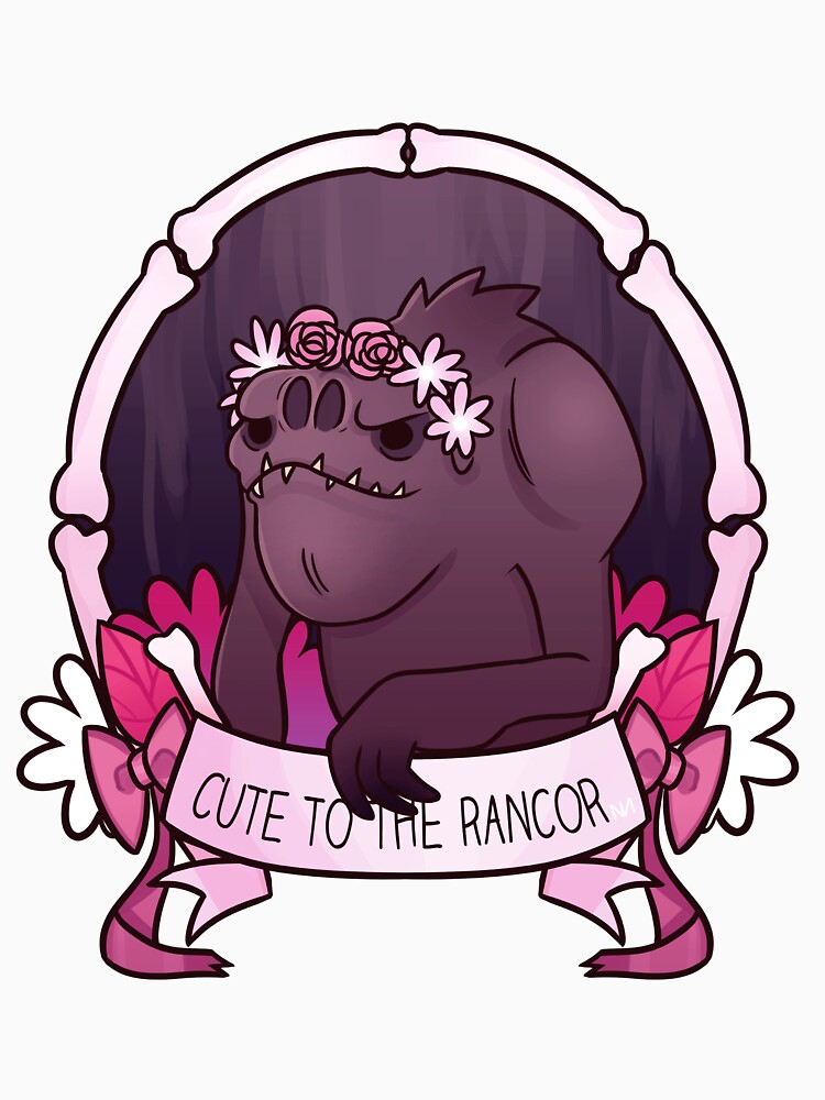 "Cute to the Rancor" T-shirt for Sale by Ennemme | Redbubble | rancor t ...