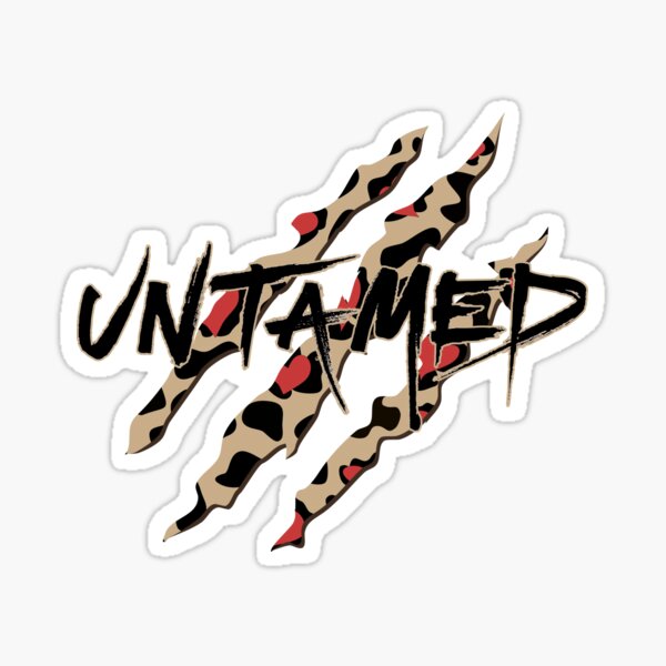 "Untamed Heart print" Sticker for Sale by sapiensart | Redbubble
