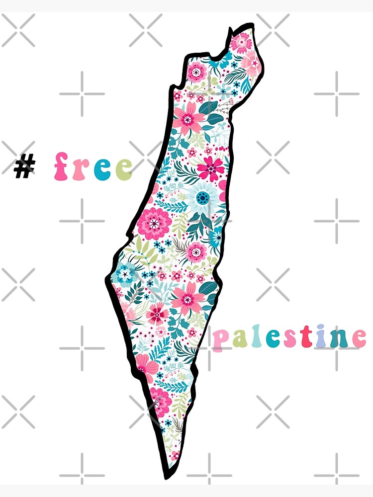 "Palestine map" Art Board Print for Sale by Budoorsaeedoo | Redbubble