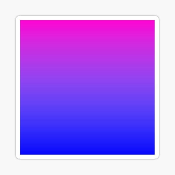 "Pink-blue gradient" Sticker for Sale by estedesigns | Redbubble