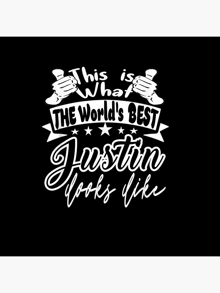 "Justin Das ist das Beste, was die Welt zu bieten hat. Justin sieht aus ...