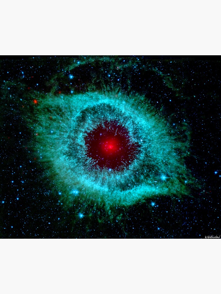 "Helix Nebula Infrared Enhanced" Sticker by WWestmoreland | Redbubble